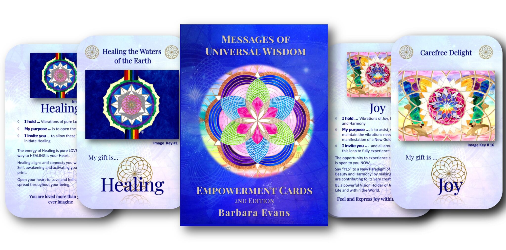 Messages Of Universal Wisdom Empowerment Cards... 2nd Edition - Crystal ...